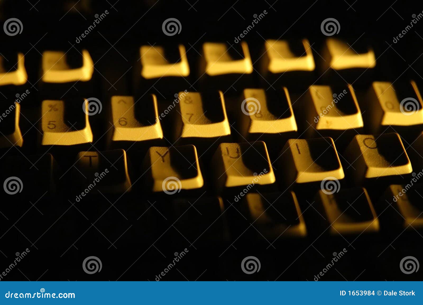 Dark keys stock photo. Image of business, data, computer - 1653984