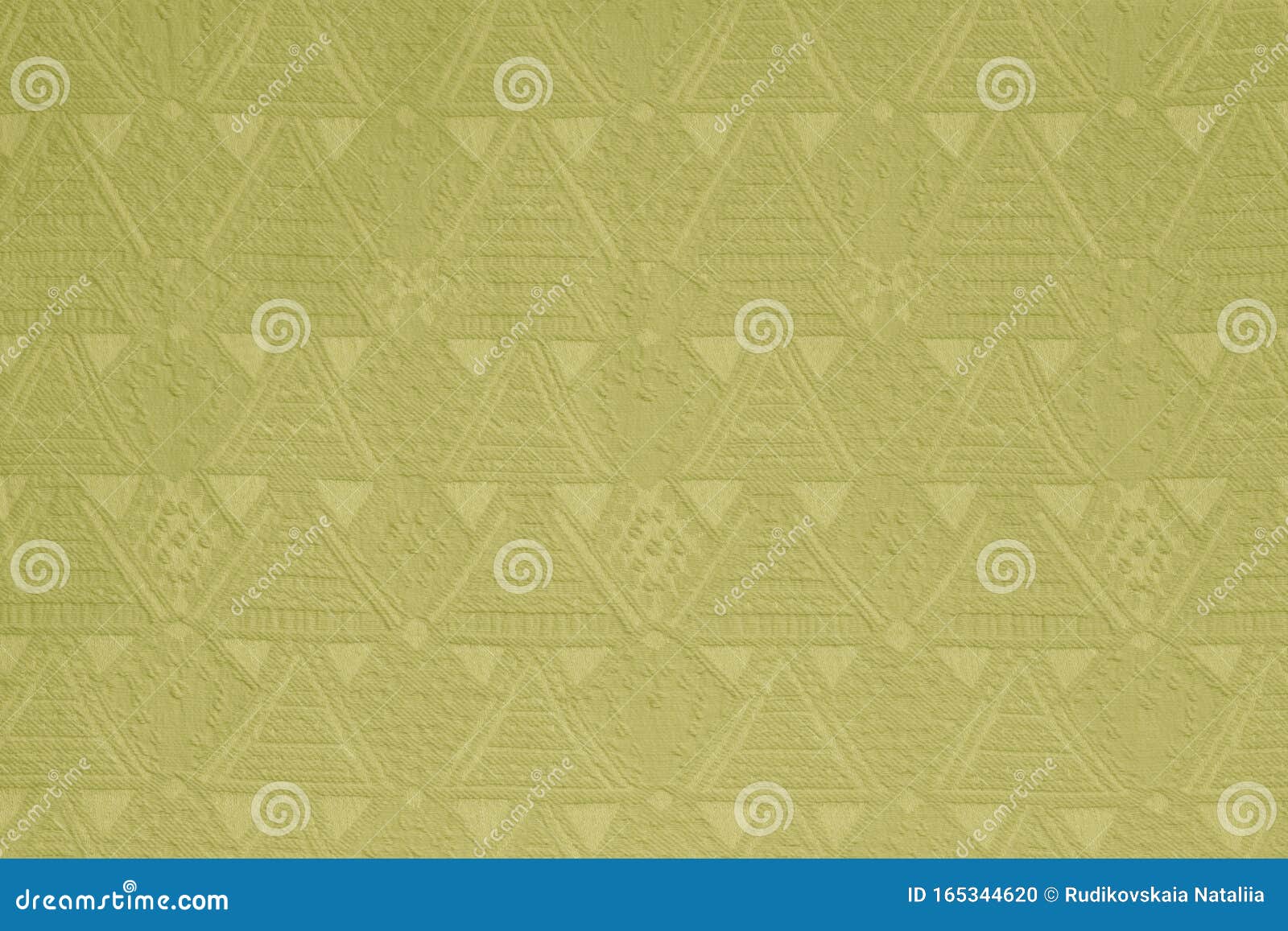 Dark Khaki Background from a Textile Material with Pattern, Closeup ...