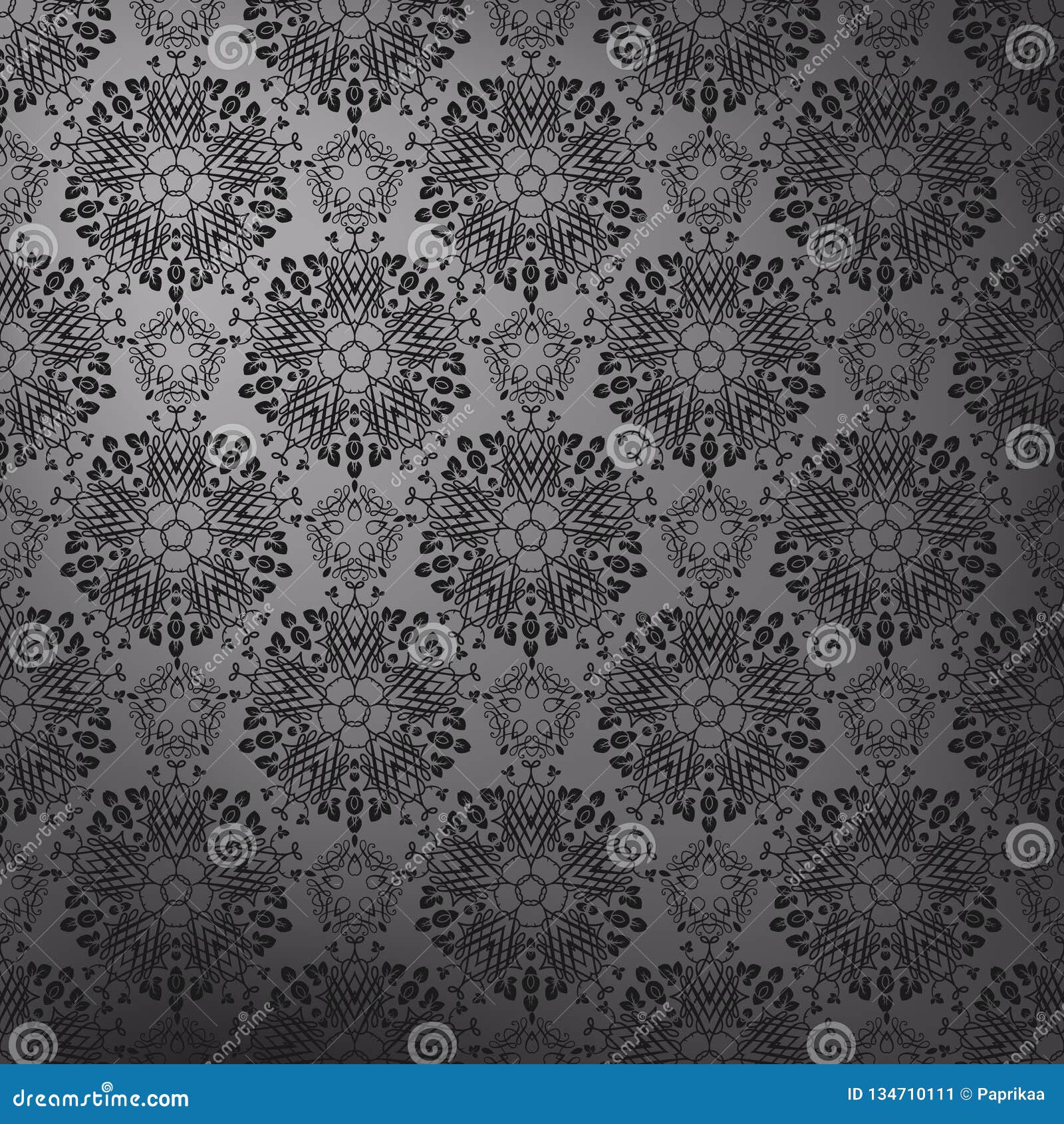 Dark lace pattern stock vector. Illustration of holiday - 134710111