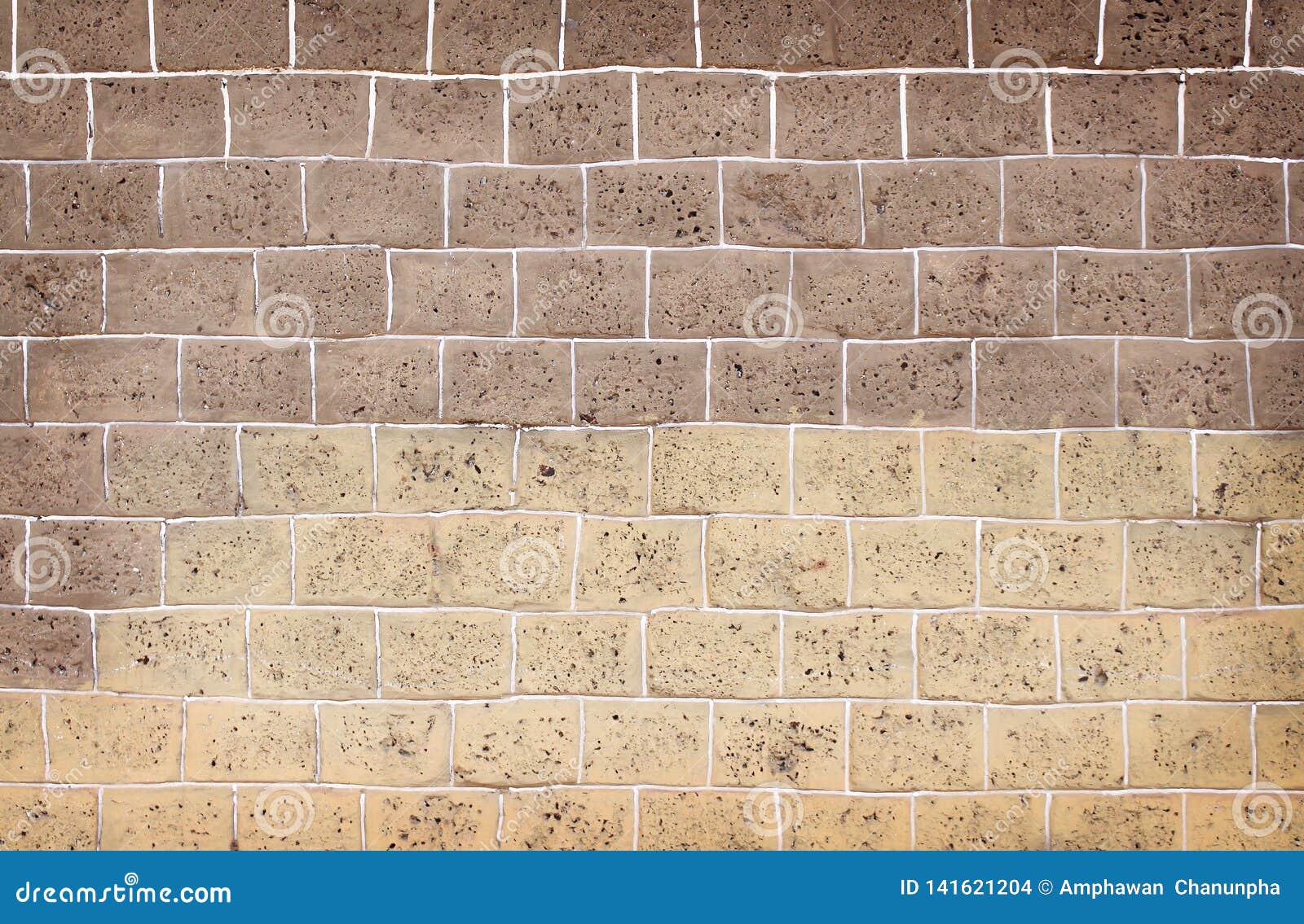 Dark and Light Brown Brick Wall with Paint Patterns Texture for ...