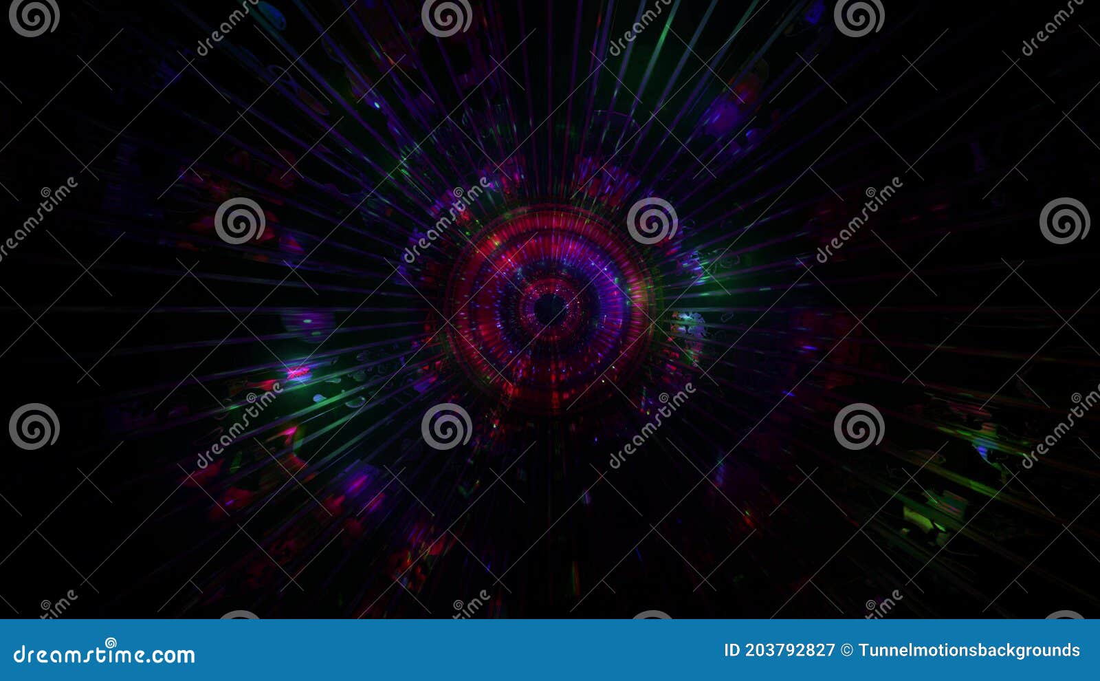 Dark Lights Effects Reflections and Particles 3d Illustration ...