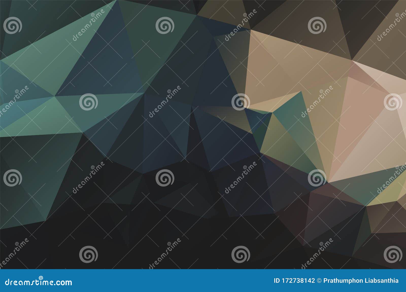 Dark Low Poly Template Glitter Abstract Illustration with an Elegant ...