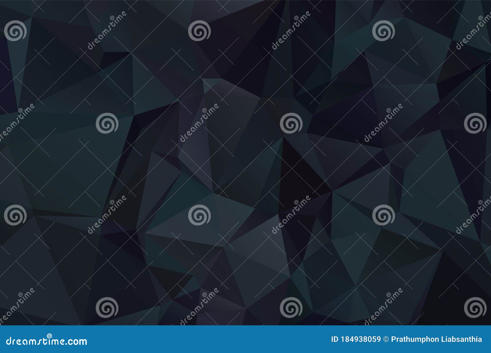Dark Low Poly Template Glitter Abstract Illustration with an Elegant ...