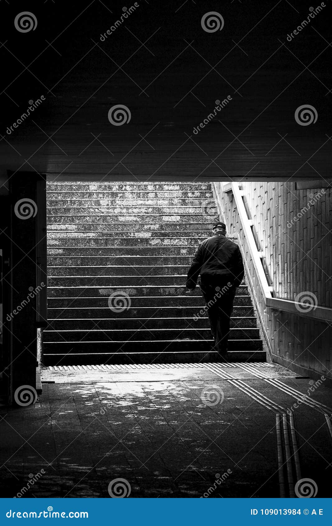 Dark man in downstairs stock photo. Image of downstairs - 109013984
