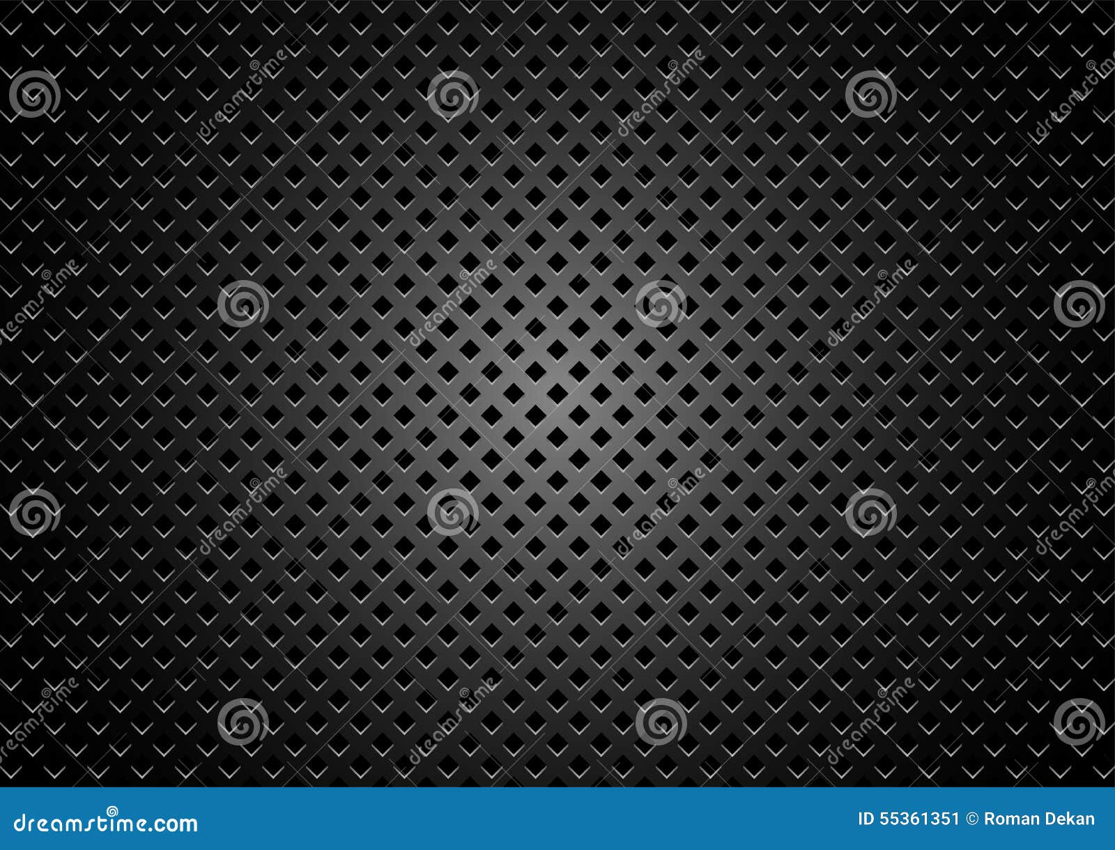 Dark Metal Background. Black Industrial Texture Backdrop. Metal Grid ...