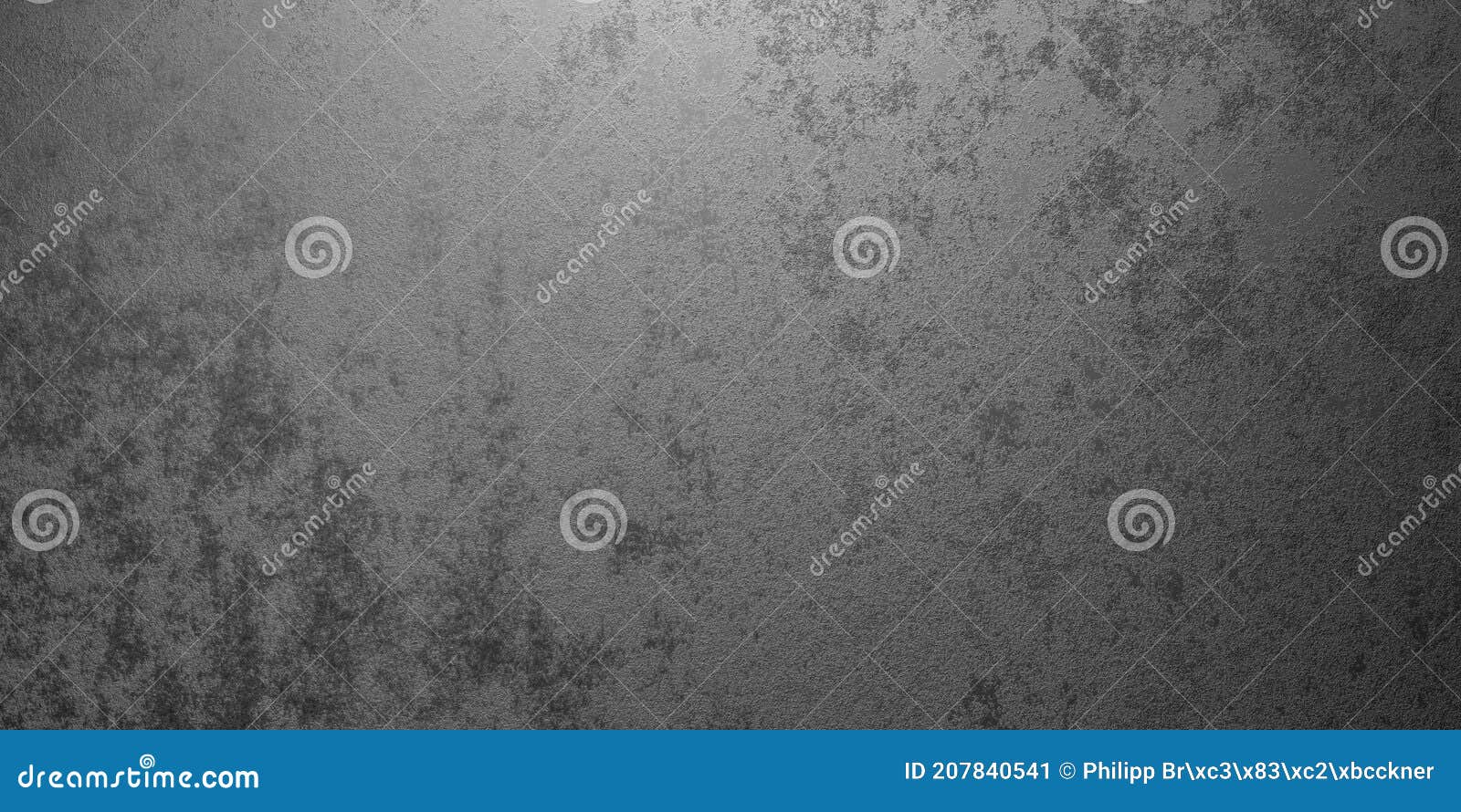 Dark Metallic Concrete Wall Texture Backgorund 3d Render Illustration ...