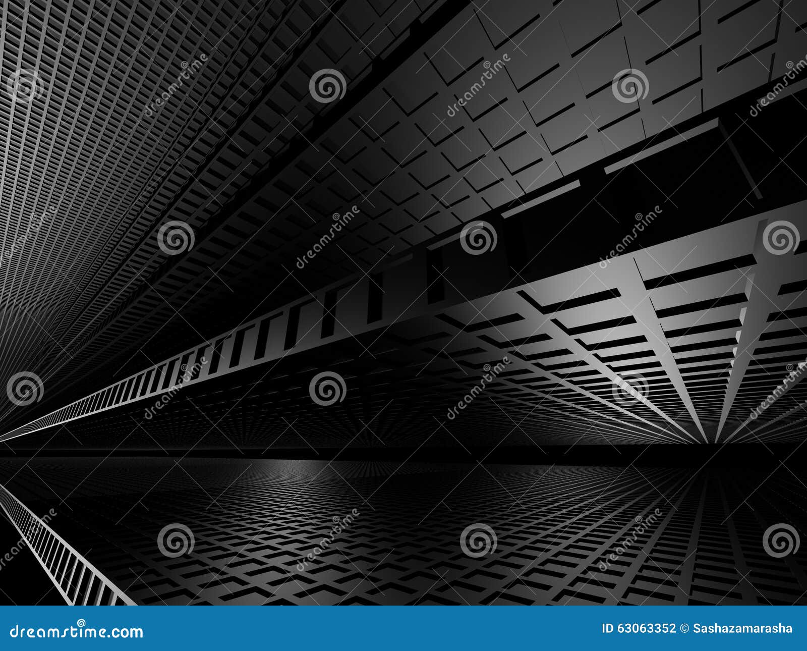 Dark Metallic Construction Design Background Stock Illustration ...
