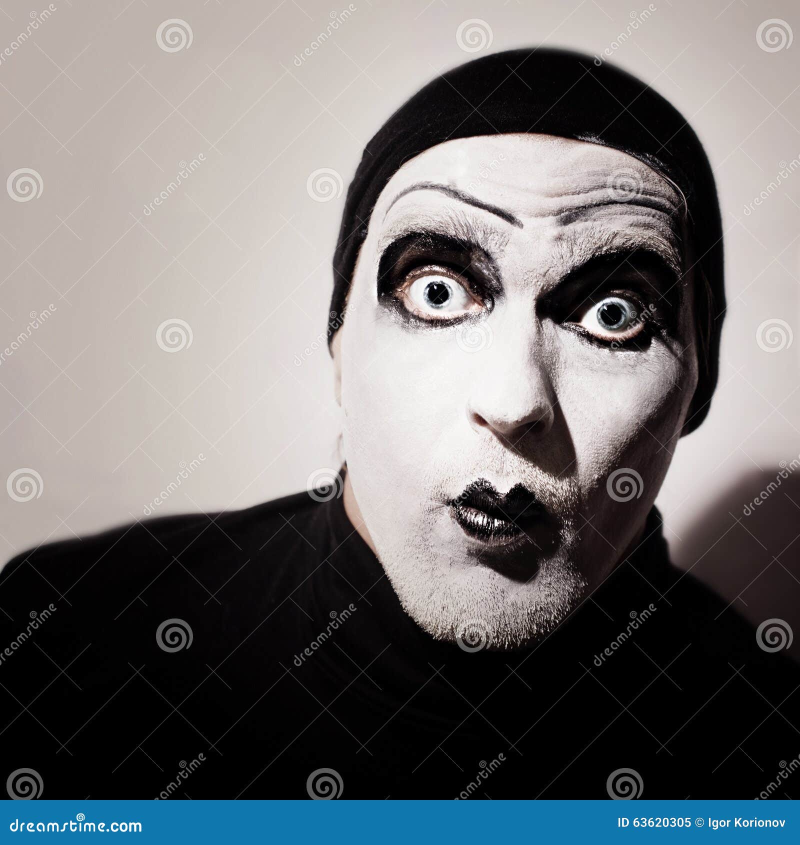 Dark mime stock image. Image of expression, dark, black - 63620305