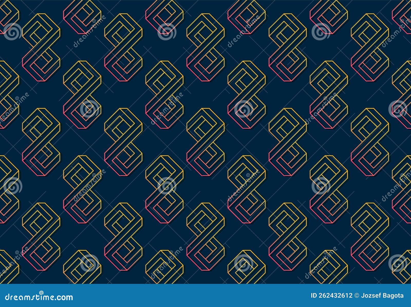 Set Of Infinity Signs Made Of Different Types Of Torsion And ...