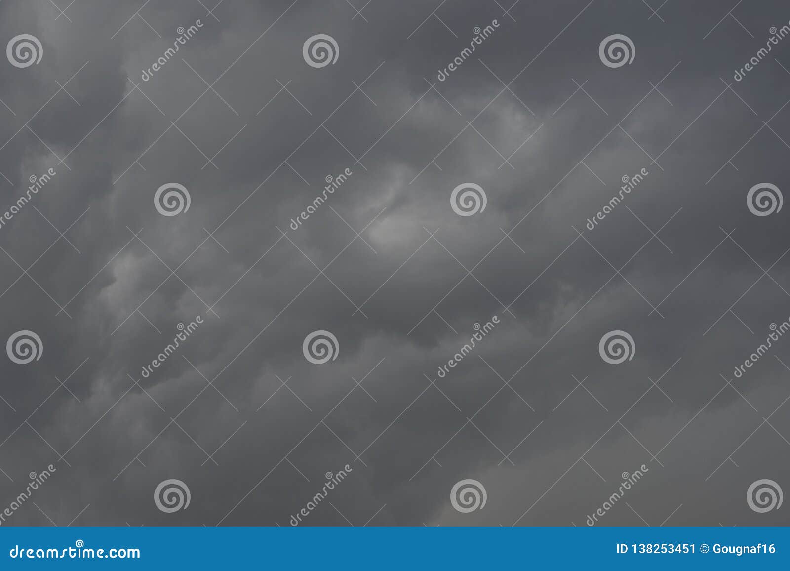 Dark Monsoon Clouds Seen from the Ground Stock Image - Image of cloudy ...