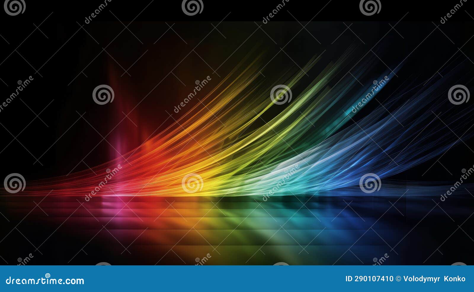 Dark Multicolor Modern Elegant Backdrop. Modern Abstract Illustration ...