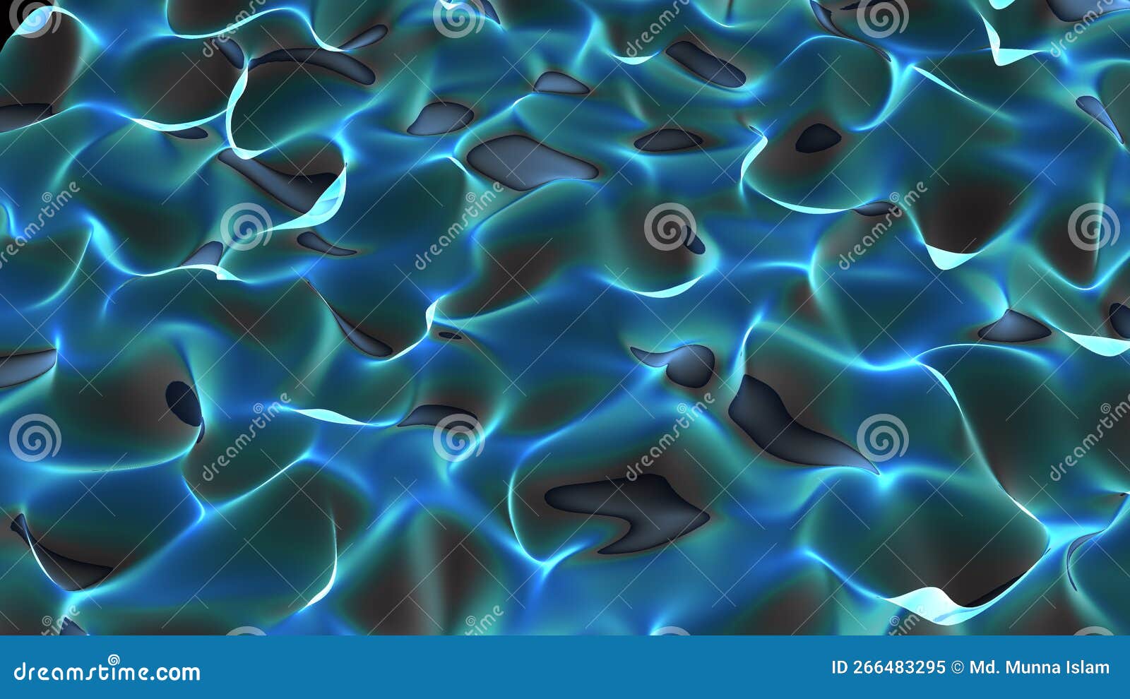 Dark Mysterious Changing Surface. Loop Ready Animation Stock ...