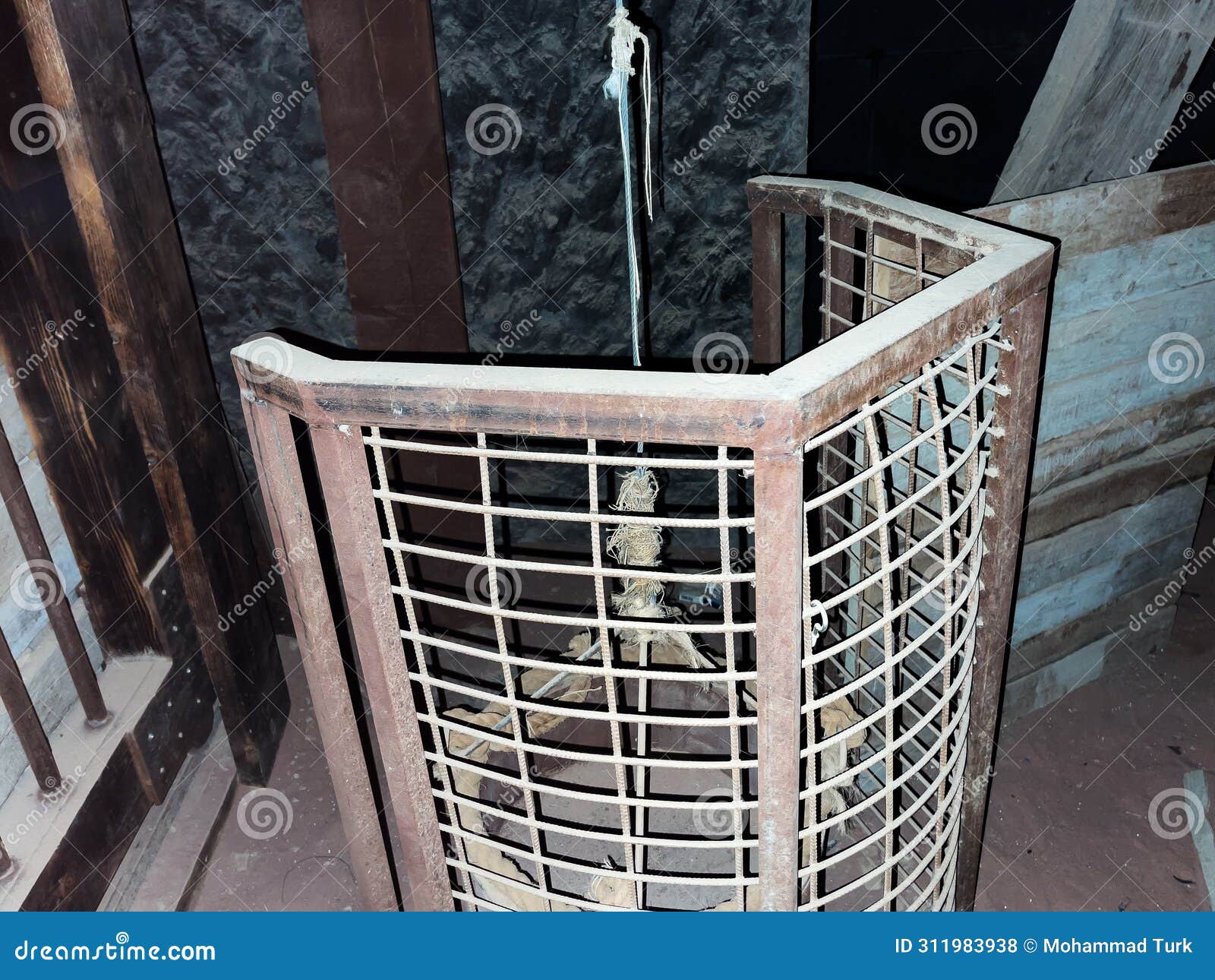 Dark and Mysterious Devices Inside an Evil Cave Stock Photo - Image of ...