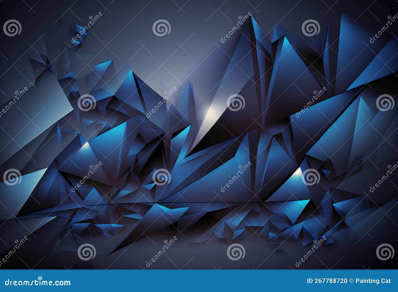 Dark Navy Blue Abstract Presentation Background, Abstract Background ...