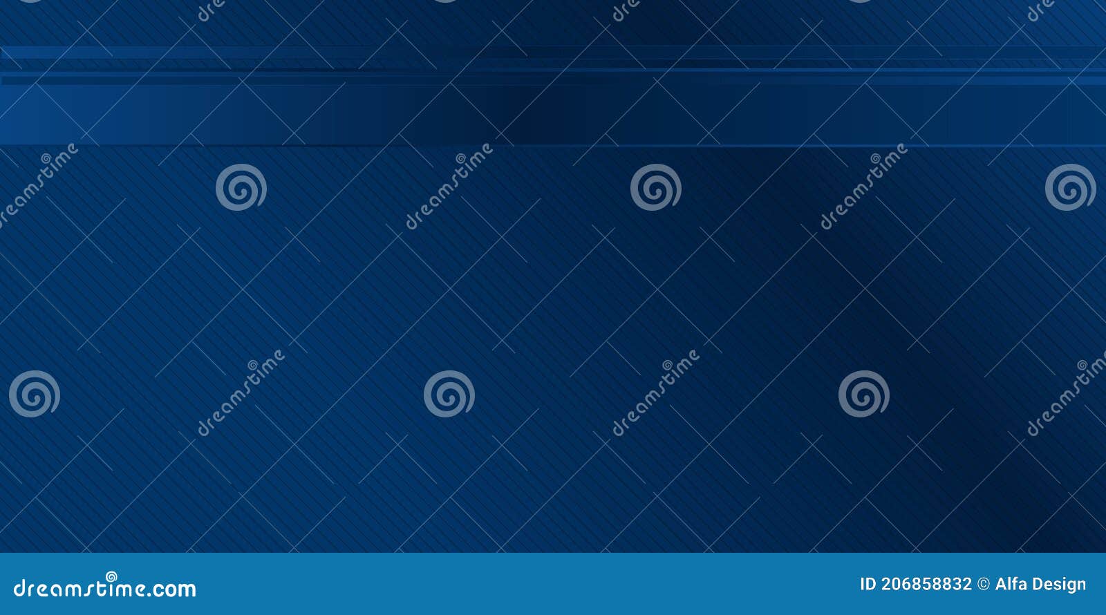 Dark Navy Blue Abstract Presentation Background with Geometric 3D ...