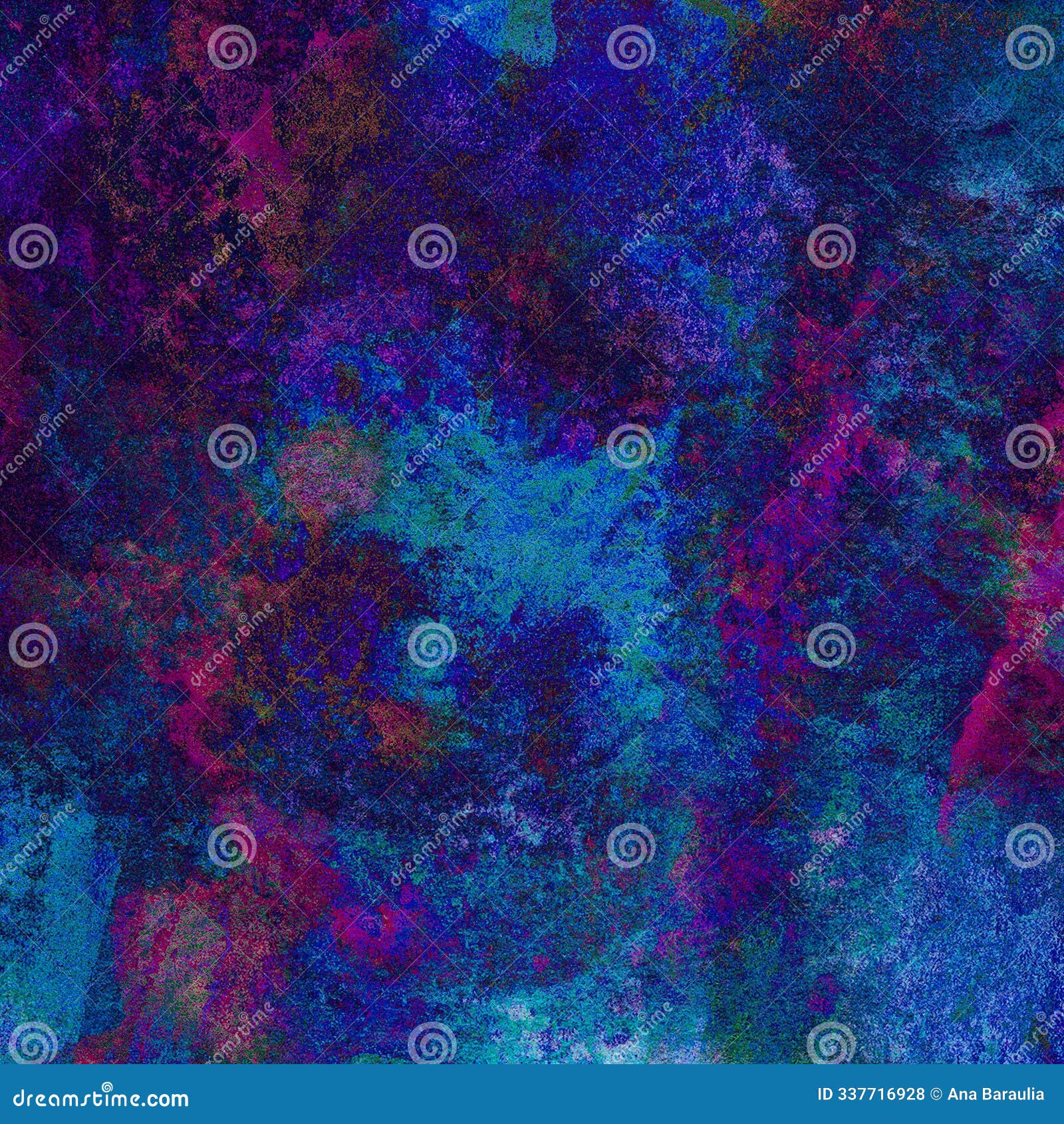 Dark Navy Blue Watercolor Background Texture Backdrop Multicolor Hand ...