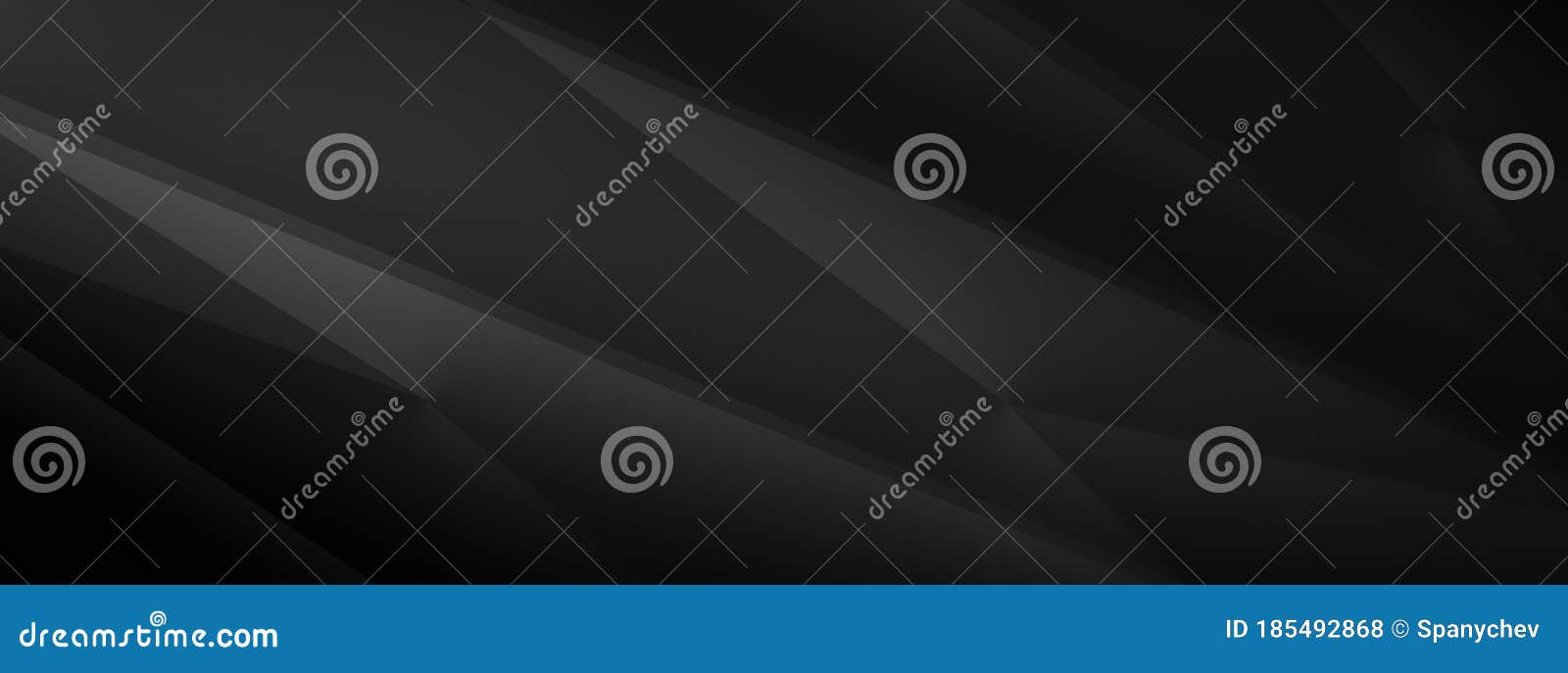 Dark Neutral Abstract Background for Wide Banner Stock Illustration ...