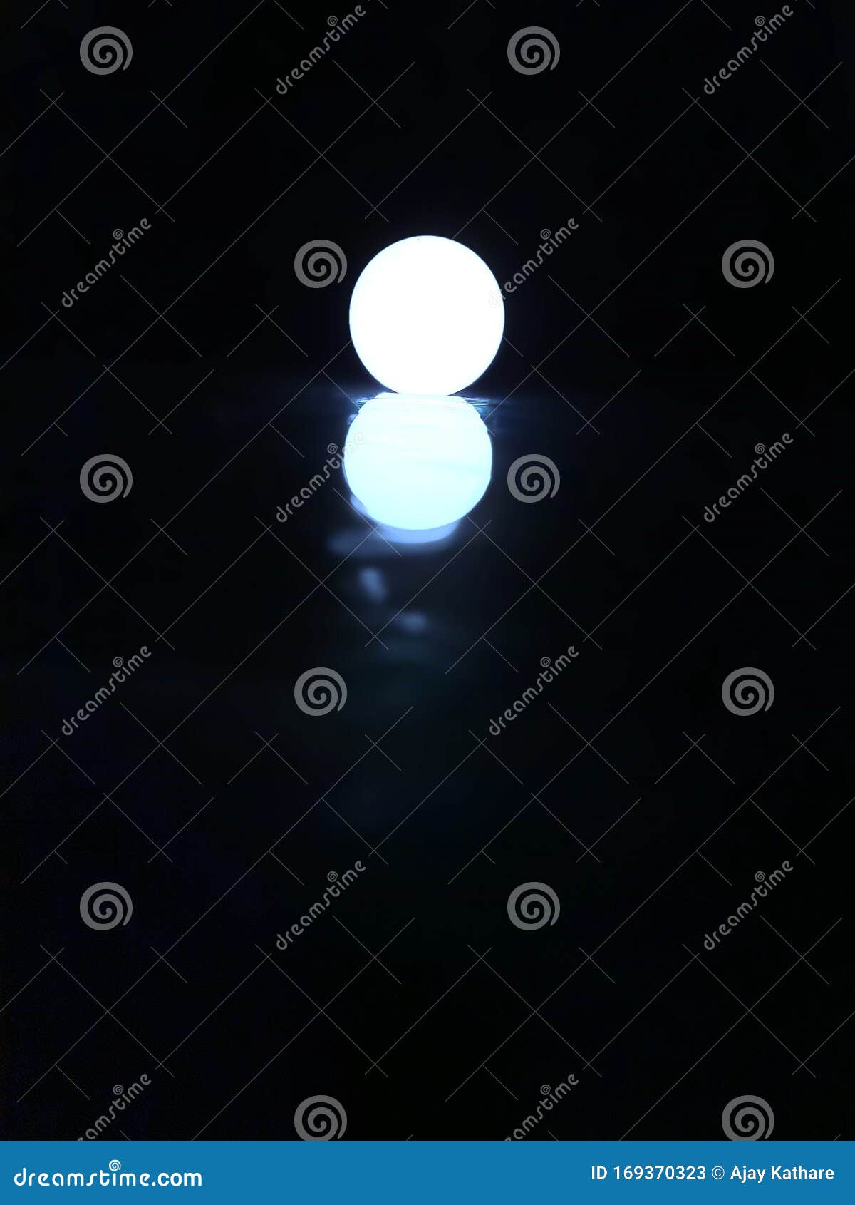 Dark Night Moon in River / / the Moon is a Cold, Dry Orb Whose Surface ...