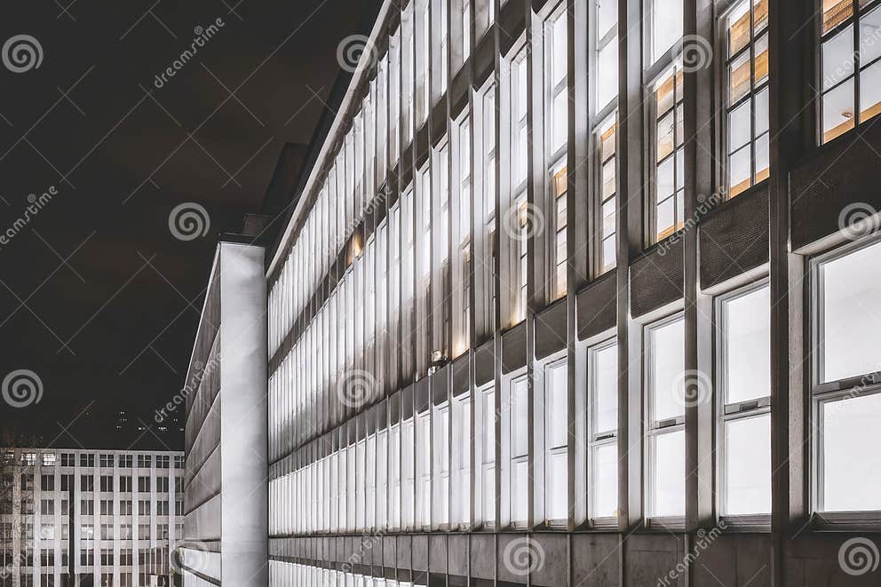 Seamless Dark Night Texture Featuring Illuminated Standard Scale ...