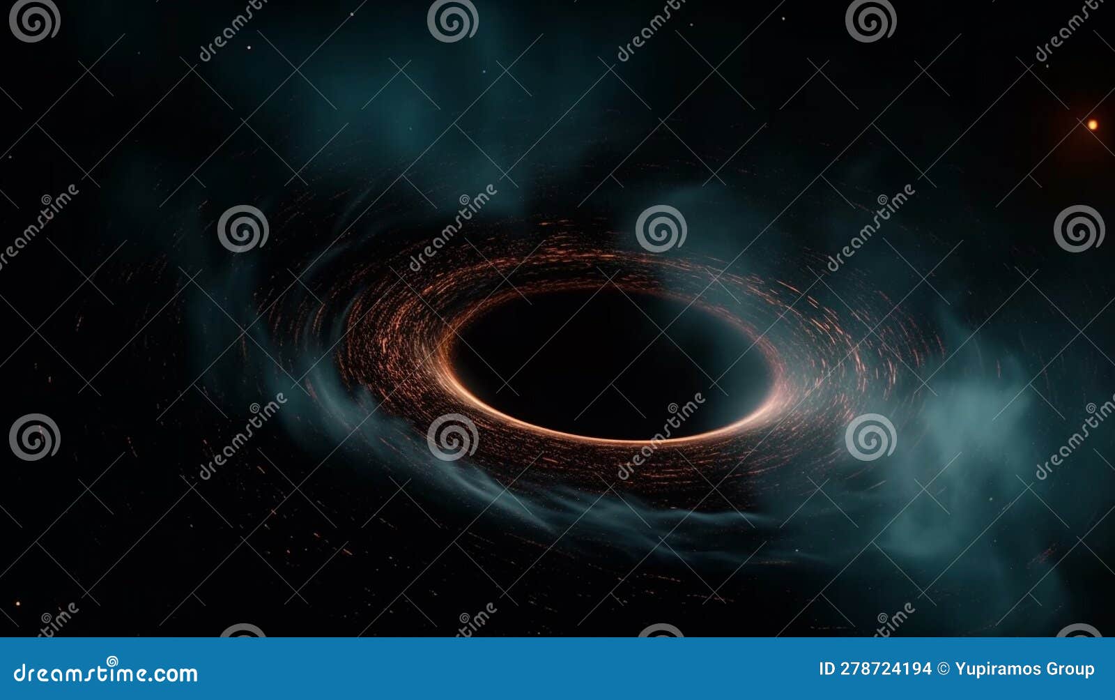 In the Dark Night Sky, a Glowing Star Field Orbits Generated by AI ...