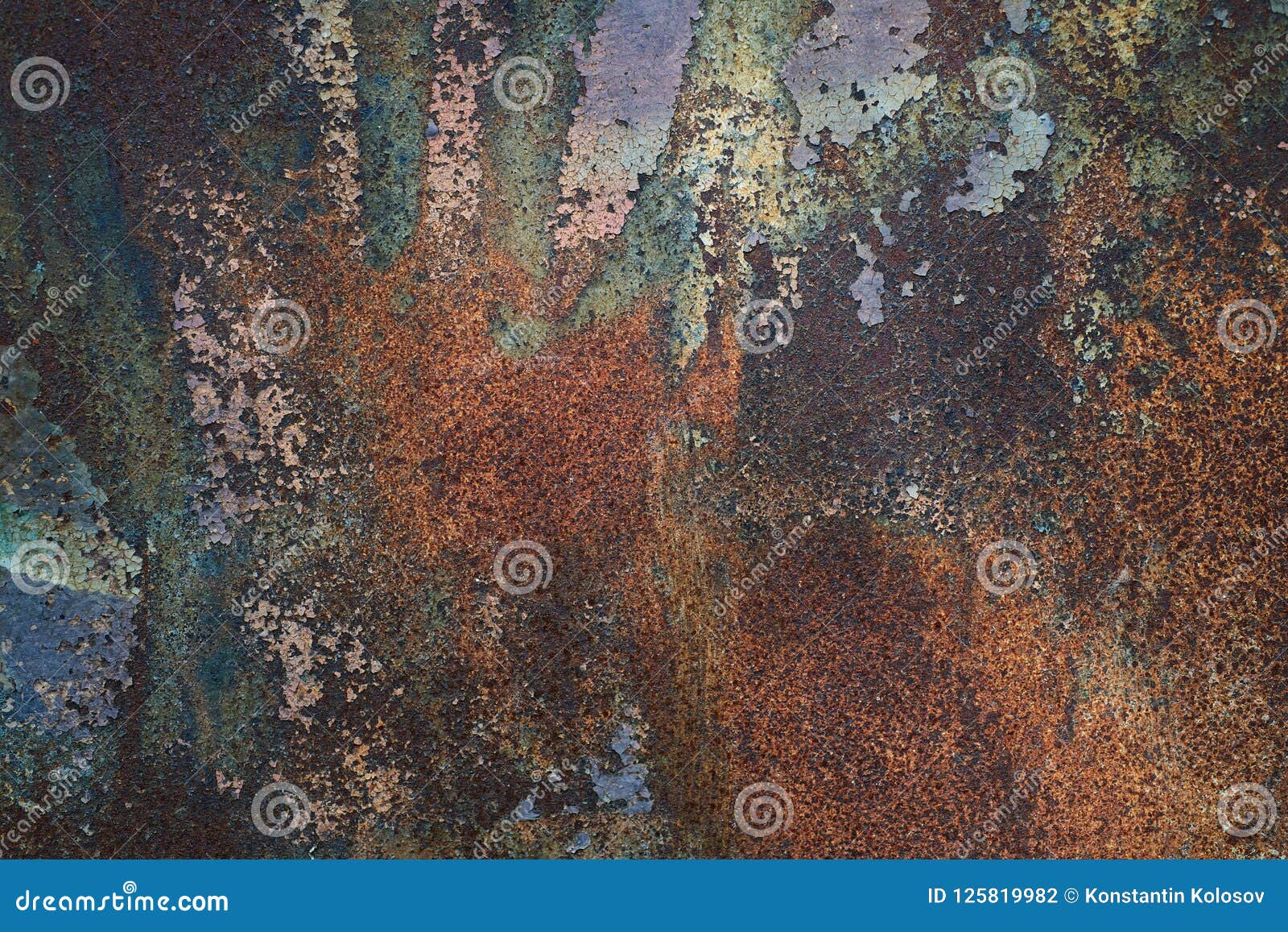 Dark Rusty Metal Texture Background. Stock Photo - Image of heavy ...