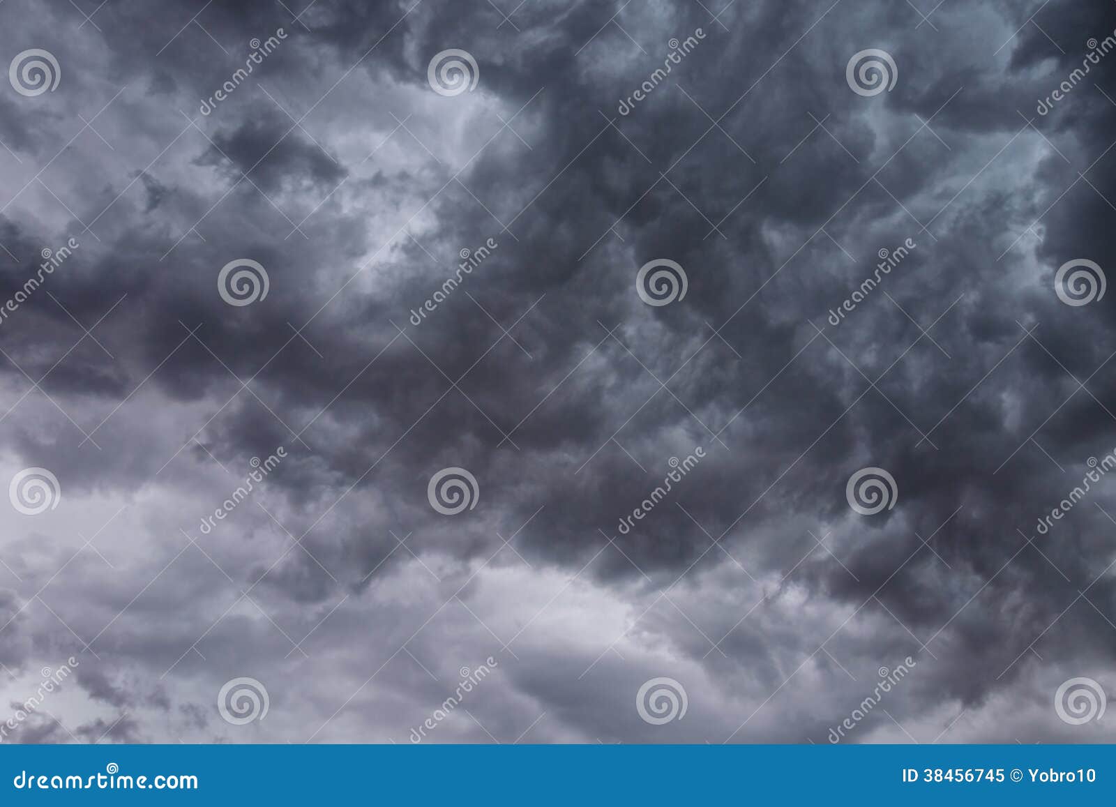 Dark Ominous Clouds stock image. Image of thunder, meteorology - 38456745