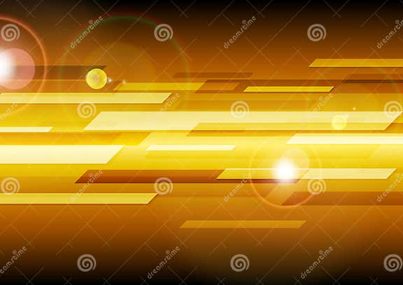 Dark Orange Abstract Tech Background Stock Vector - Illustration of ...