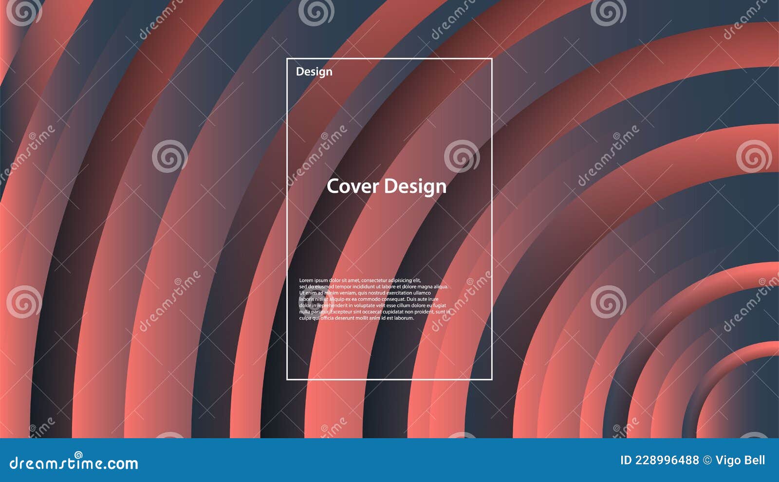 Dark Orange Circle Background. Vector Illustration. EPS 10 Stock Vector ...