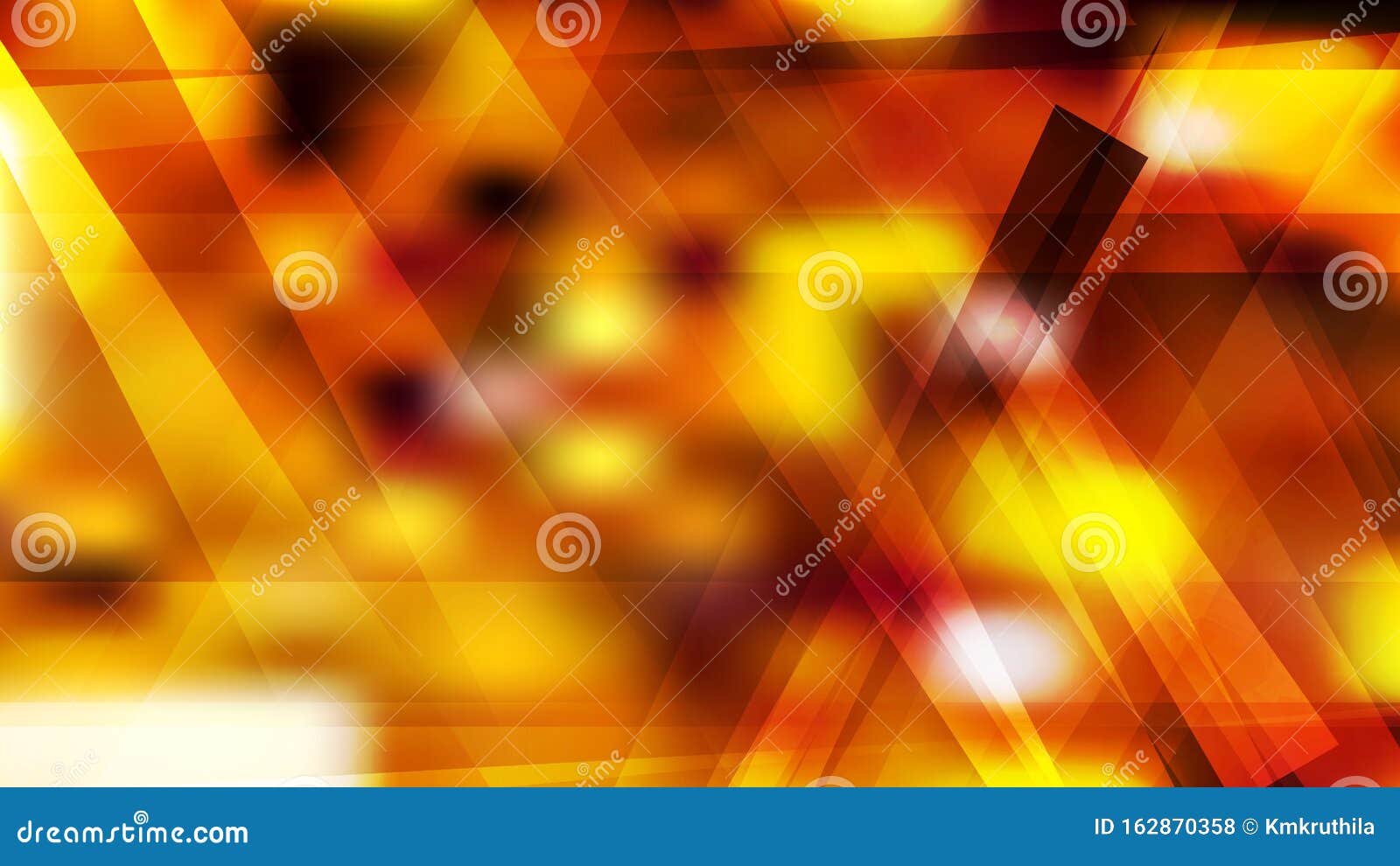 Dark Orange Modern Geometric Shapes Background Illustration Stock ...