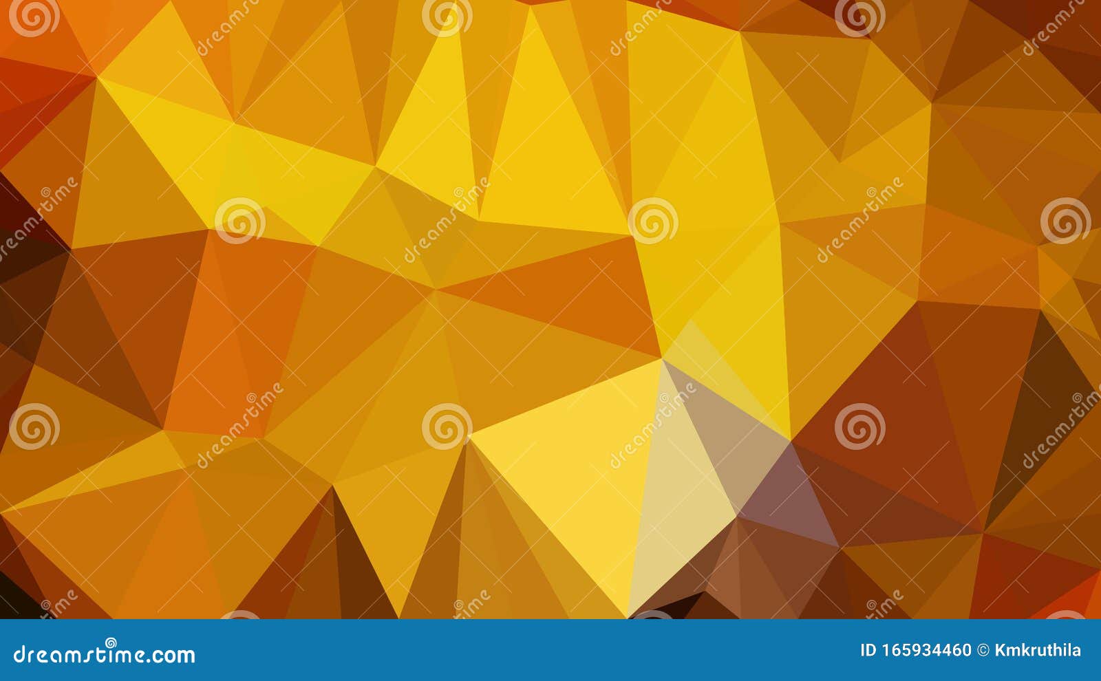 Dark Orange Polygon Pattern Abstract Background Vector Illustration Stock Vector - Illustration ...