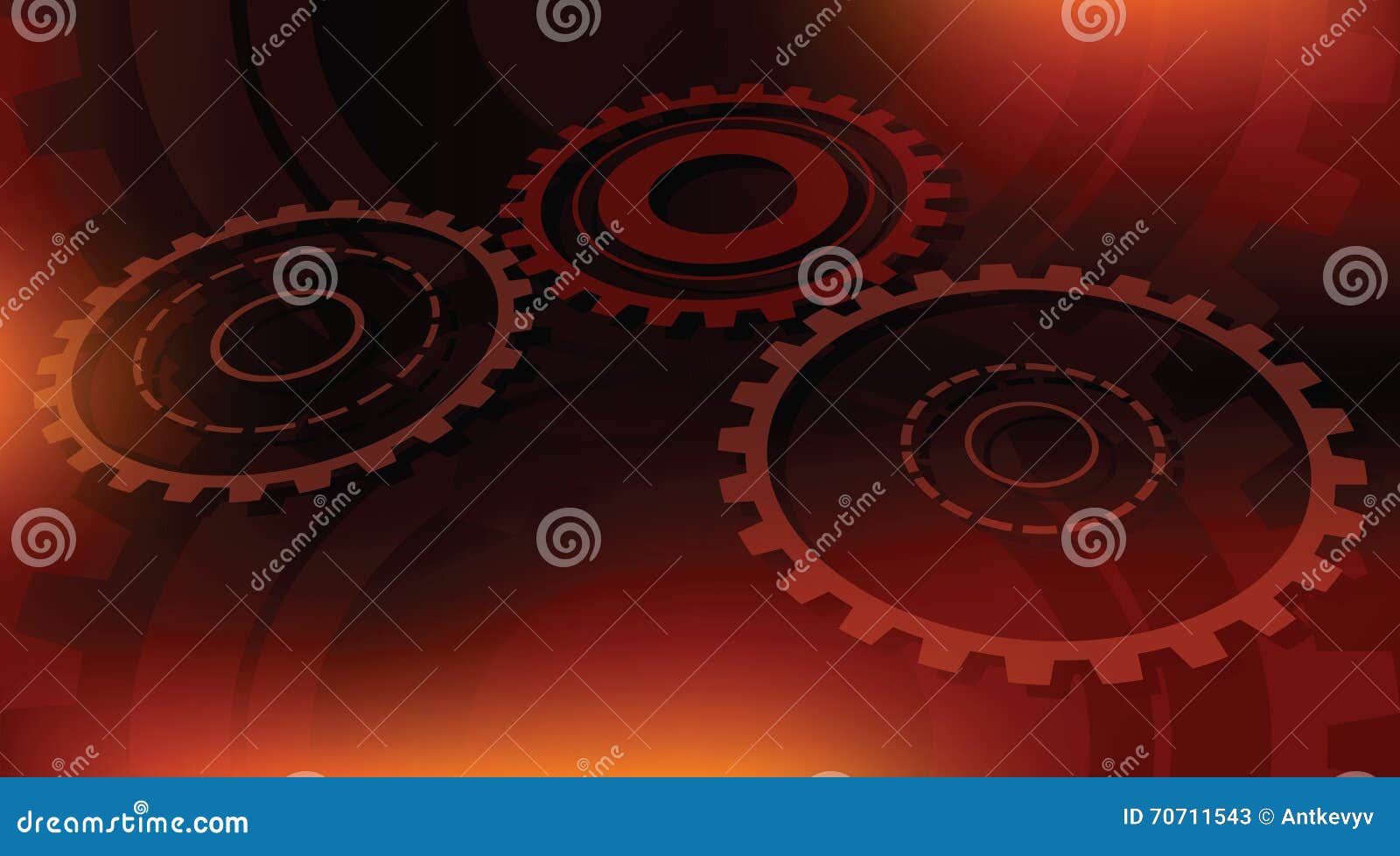 Dark Orange Technical Background Stock Vector - Illustration of circle ...