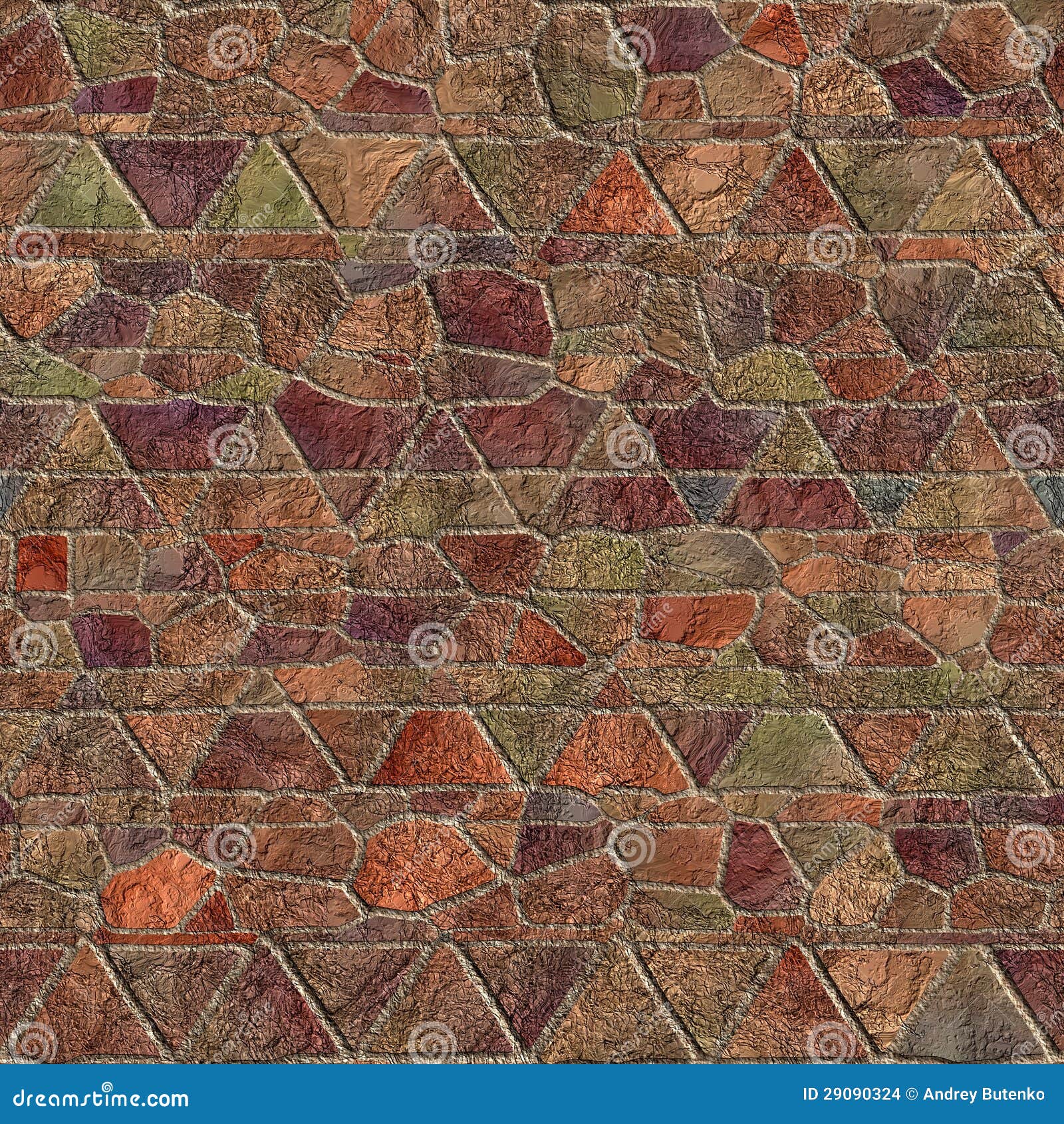 Dark pavement stock illustration. Illustration of cobblestone - 29090324