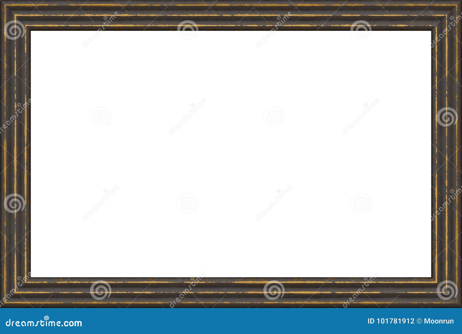 Dark picture frame wood stock illustration. Illustration of design ...