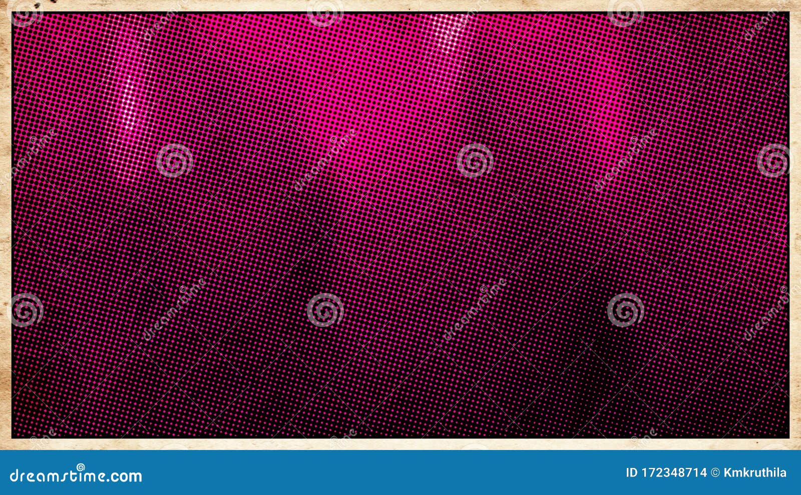 Dark Pink Grunge Halftone Pattern Texture Graphic Stock Photo - Image ...
