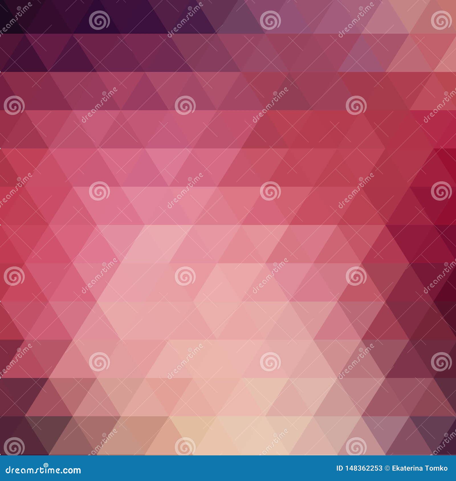 Dark Pink Vector Polygon Abstract Background. a Sample with Polygonal ...