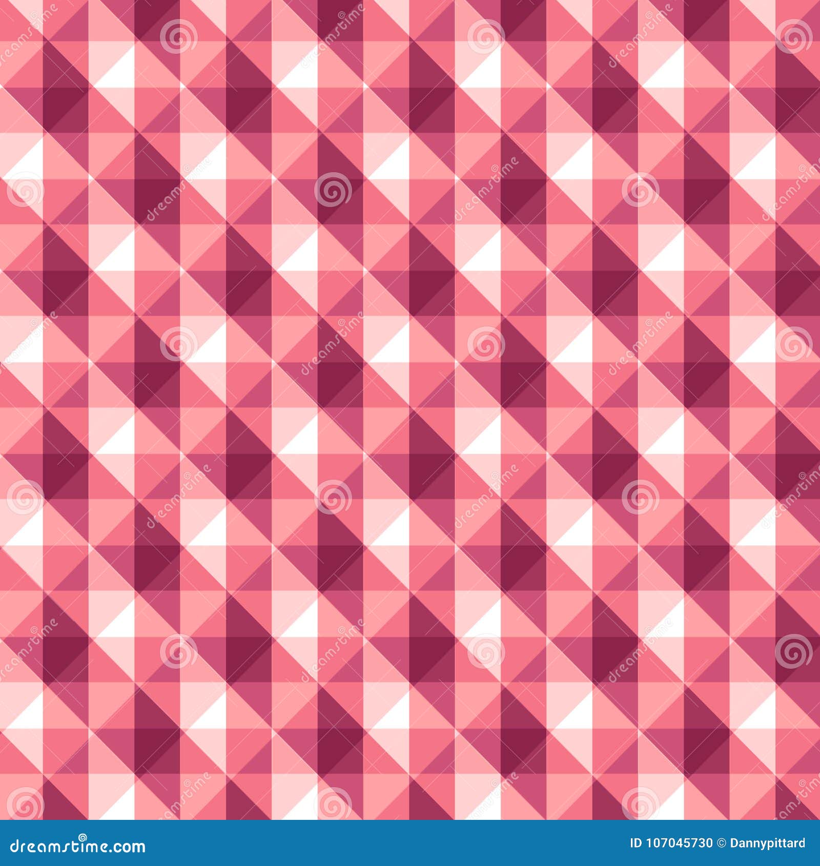 Dark Pink White and Red Checkered Background Pattern Stock Illustration ...