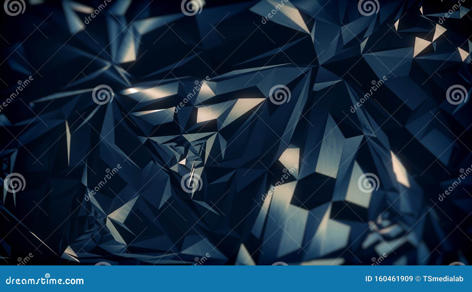 Dark Polygons Background stock illustration. Illustration of polygonal ...