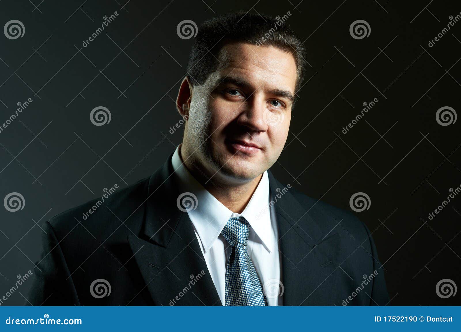Dark Portrait of Handsome Stylish Young Man Stock Photo - Image of ...