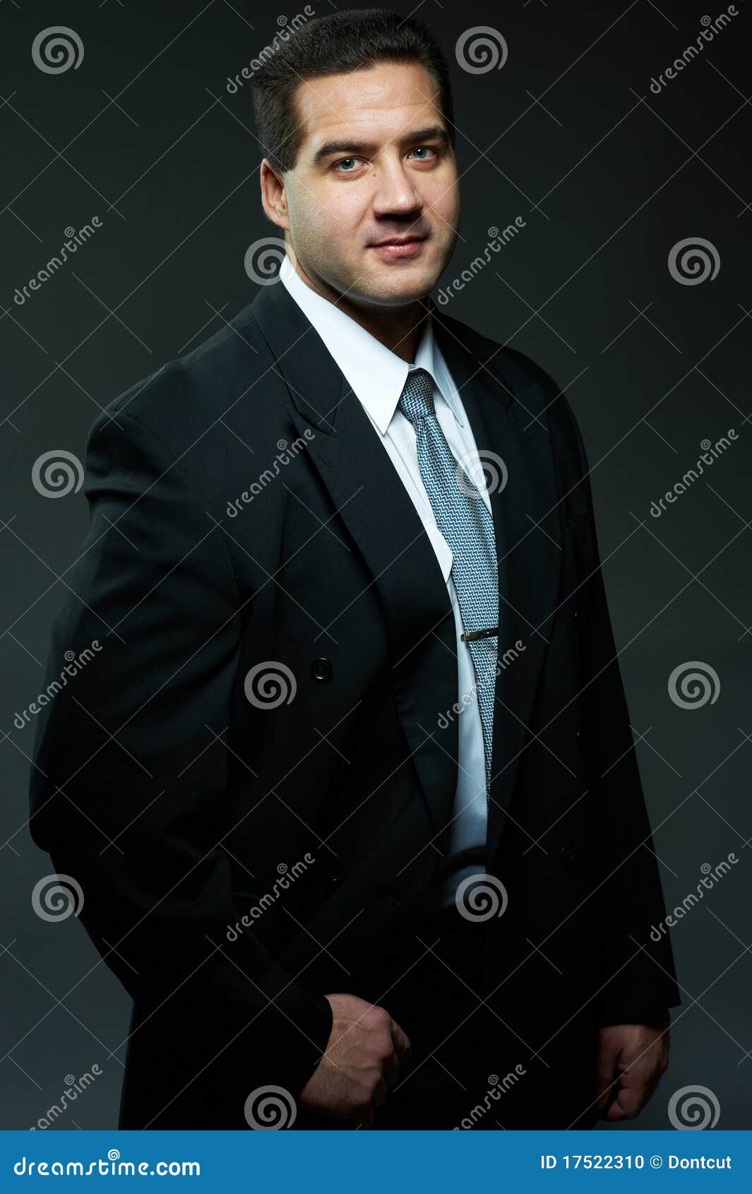 Dark Portrait of Handsome Stylish Young Man Stock Photo - Image of ...