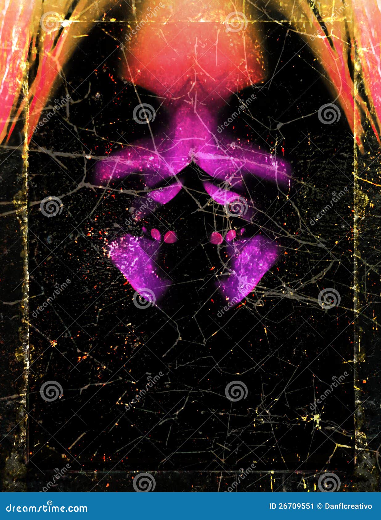 Dark Poster Template stock illustration. Illustration of design - 26709551