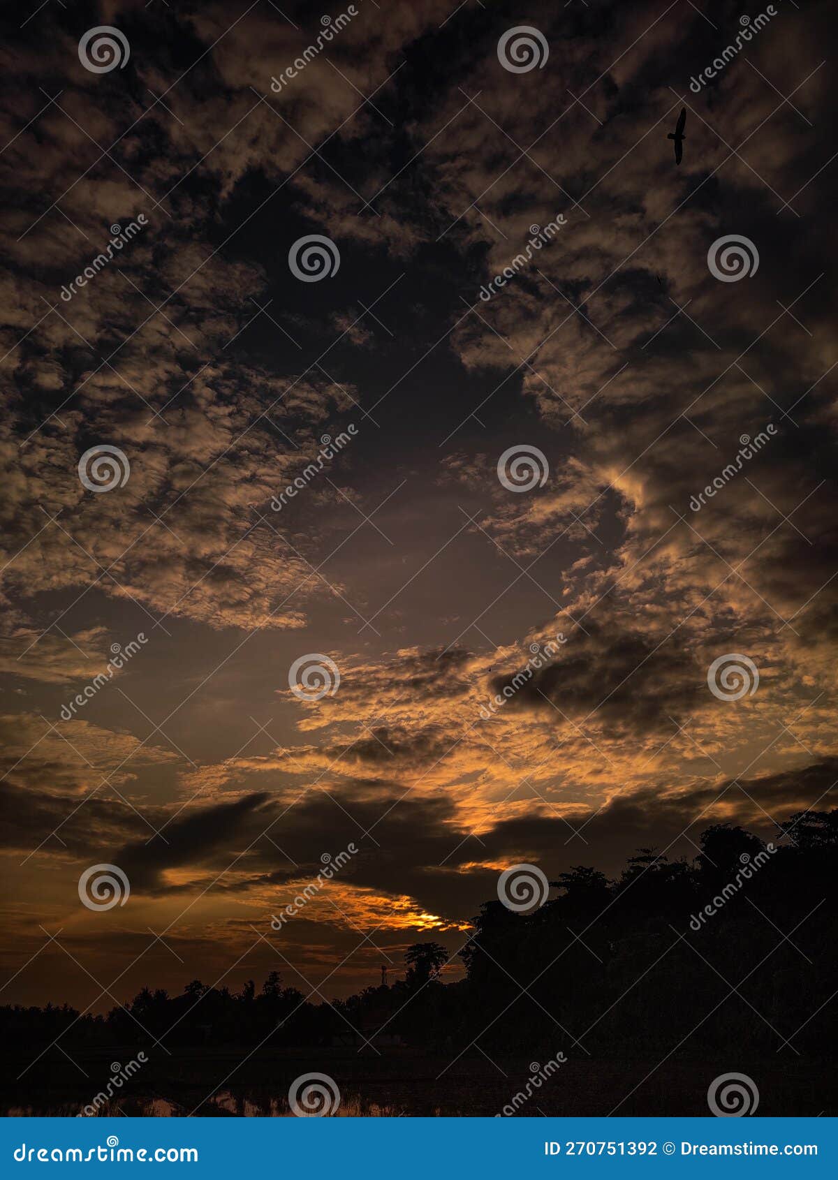 Dark Pretty Cloud is Going To Rain Stock Photo - Image of rain, pretty ...