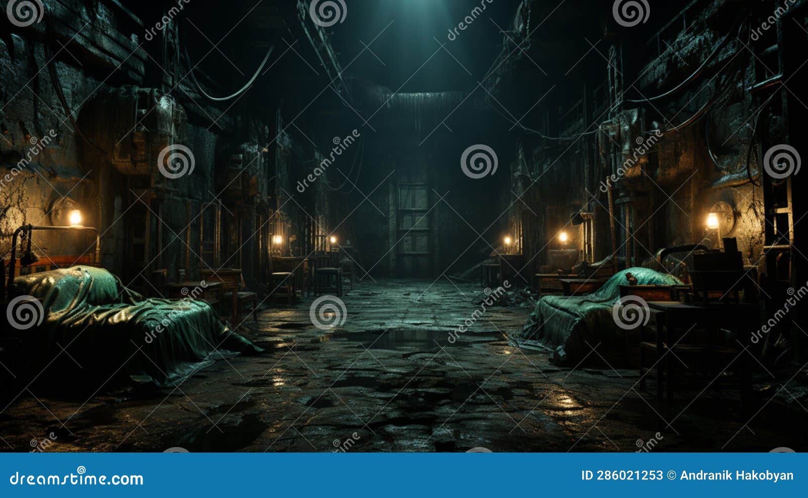 Man In Dark Prison Cell Gripping Bars With Tense Hands Royalty-Free ...