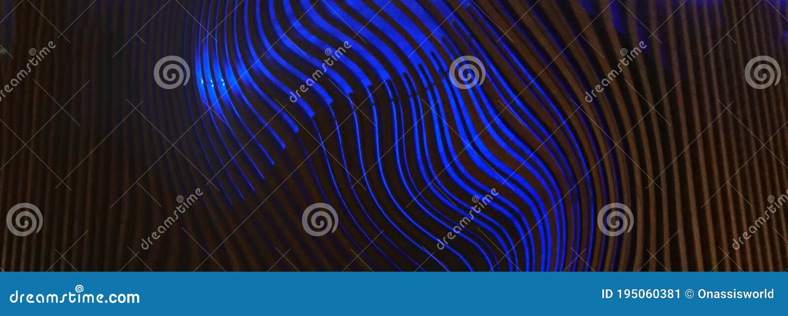 Dark Purple Blue Technology Header Banner Stock Illustration ...