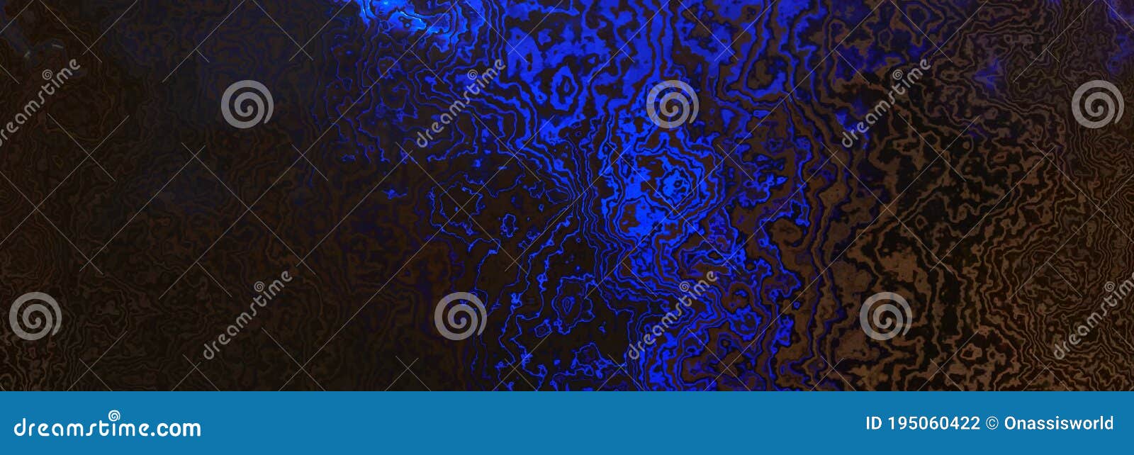 Dark Purple Blue Technology Header Banner Stock Illustration ...