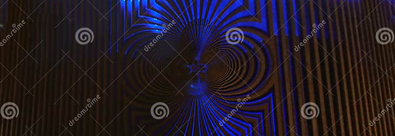 Dark Purple Blue Technology Header Banner Stock Illustration ...