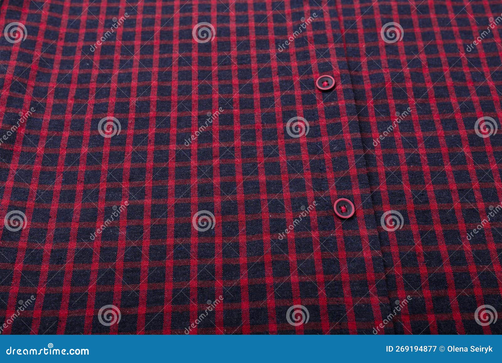 Dark Red Checkboard Pattern Shirt Fabric Background, Garment Texture ...