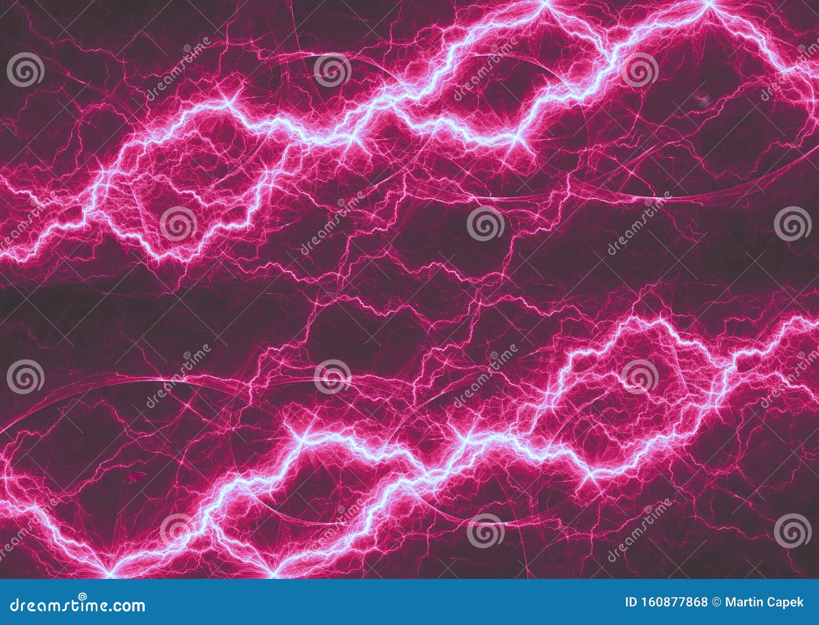 Purple Lightning Wallpaper