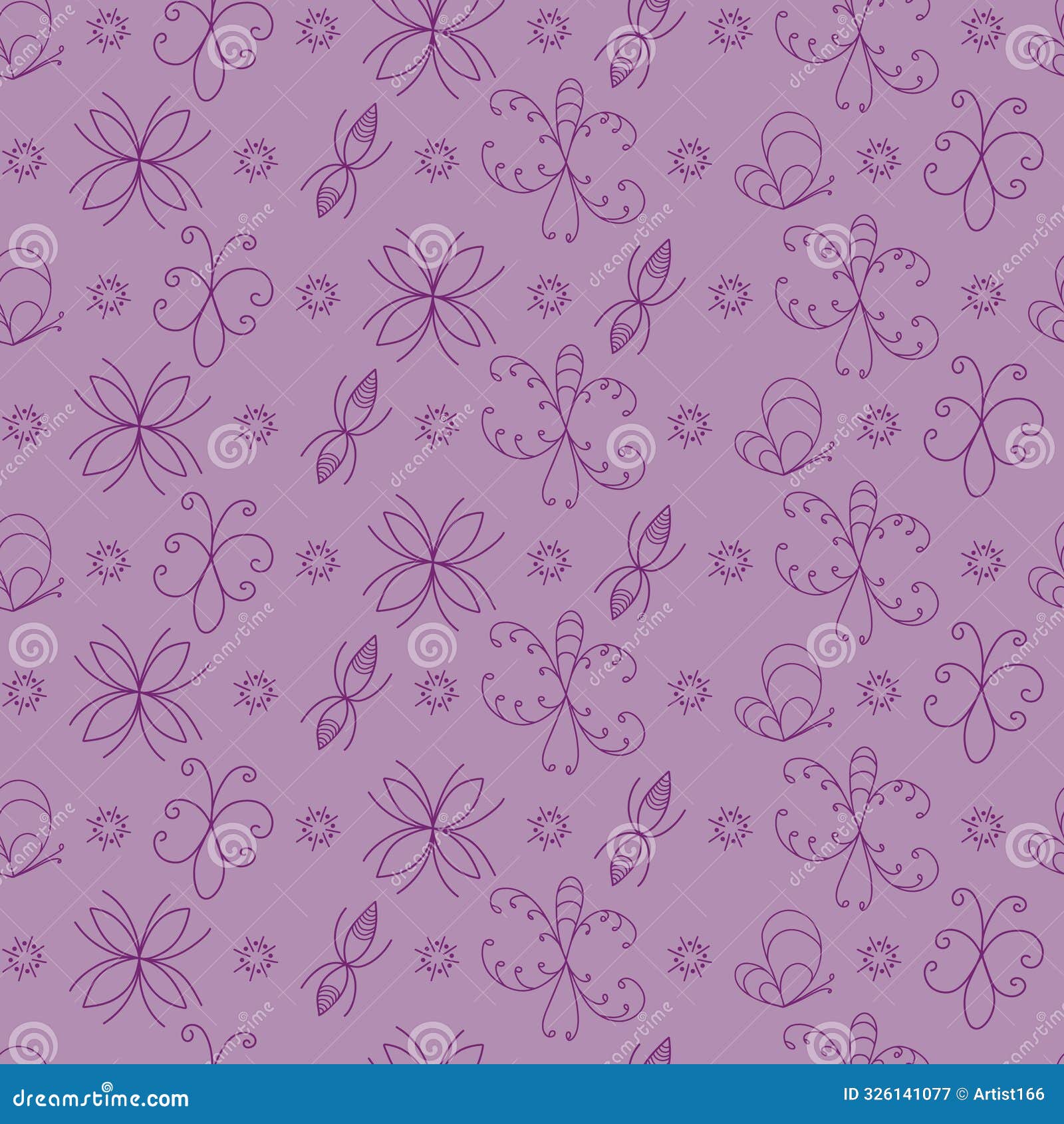 Purple Imaginary Mandala, AI Generated Royalty-Free Stock Photography ...