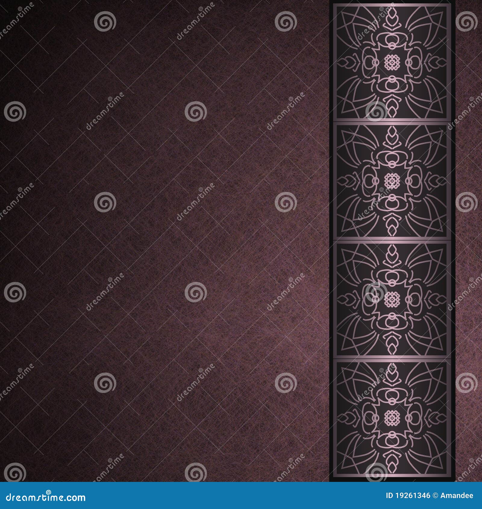 Dark Purple Parchment Background With Border Royalty Free Stock Image ...