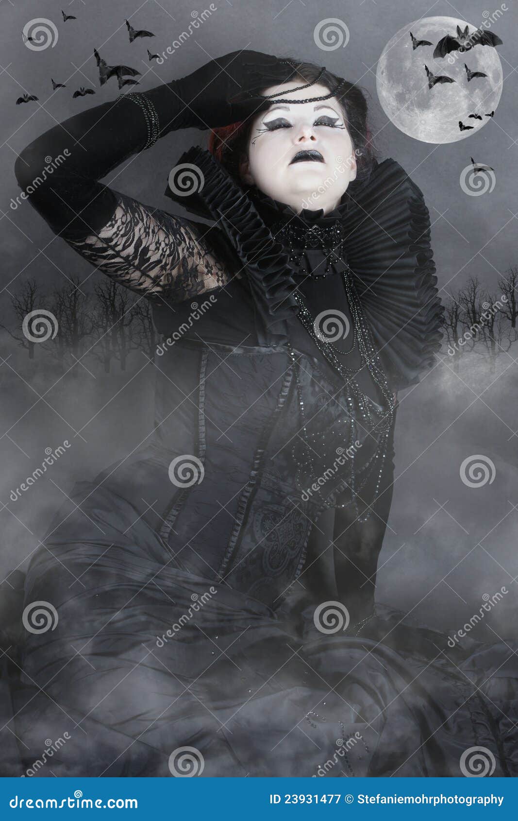 The Dark Queen stock image. Image of haunted, ancient - 23931477